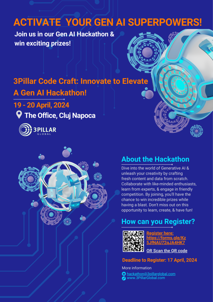3PillarGlobal GenAI Hackathon | Facultatea de Matematică și Informatică
