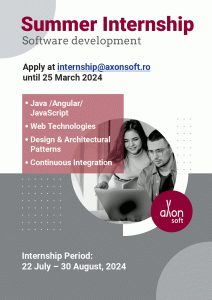 AXON Soft Internship 2024 | Facultatea de Matematică și Informatică