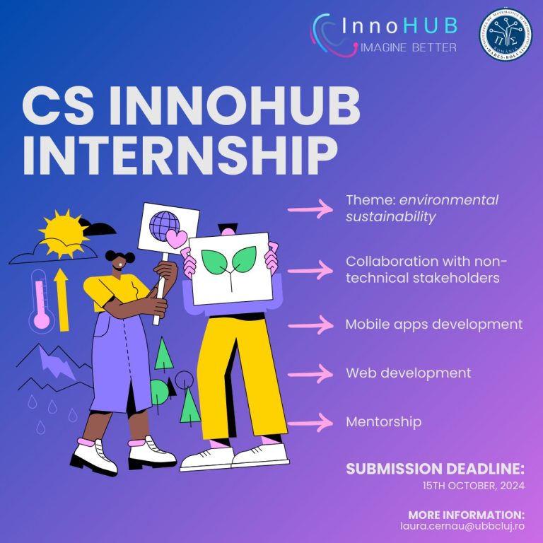 CS InnoHub Internship | Facultatea de Matematică și Informatică