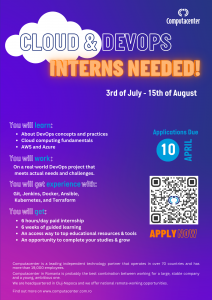 Computacenter Internship 2023 | Facultatea de Matematică și Informatică