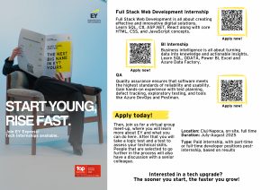 EY 2025 Internship | Facultatea de Matematică și Informatică