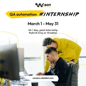 RebelDot QA Internship 2023 | Facultatea de Matematică și Informatică