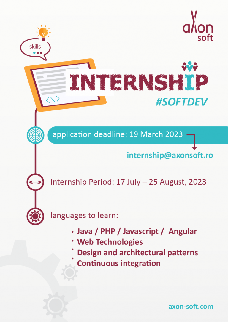 Internship AXON 2023 | Facultatea de Matematică și Informatică